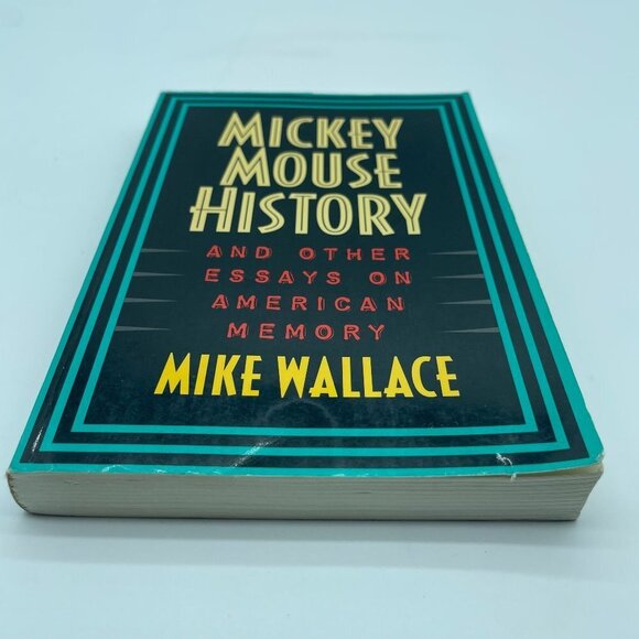 Books | Accents | Mickey Mouse History By Mike Wallace Book Softcover ...